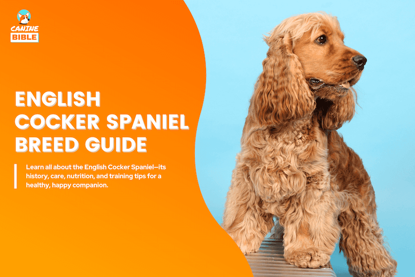 English Cocker Spaniel Dog Breed Information: Traits, Facts, Care & More - Canine Bible