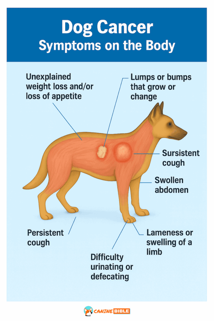 Cancer in Dogs: Symptoms, Types, Causes, Signs & Prevention - Canine Bible