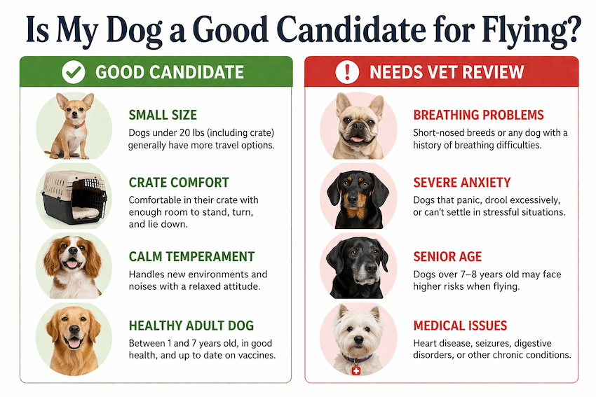 How to Fly With a Dog in 2026: Airline Pet Policies, Prep Guide & Tips ...