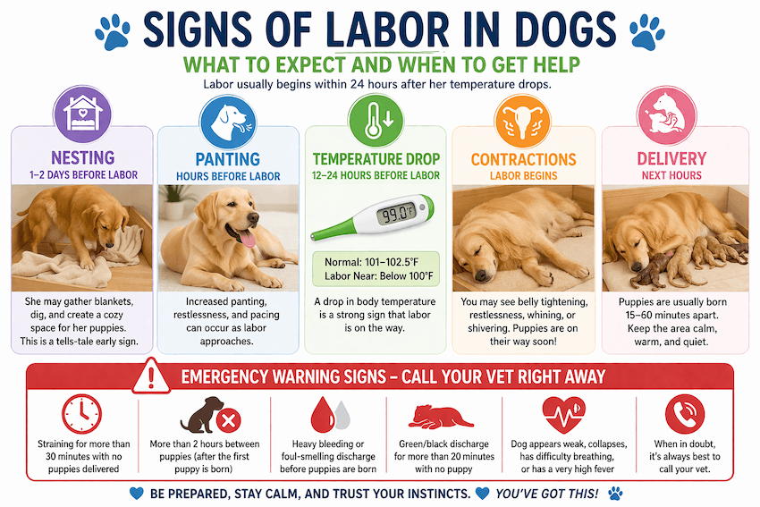 How Long Are Dogs Pregnant? Week by Week Gestation Period, Signs & More ...